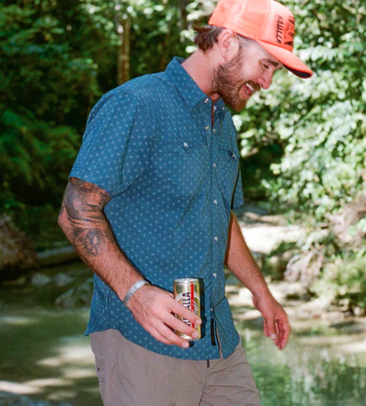 Open Country Short Sleeve Tech Little Puddles Shirt – Wildfire Mercantile